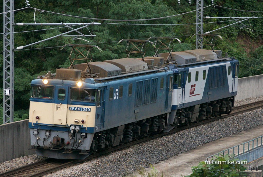 今週の8560レ EF64-1040+EF64-1003（2010/9/27） | mikanmike ～てすとぶろぐ～