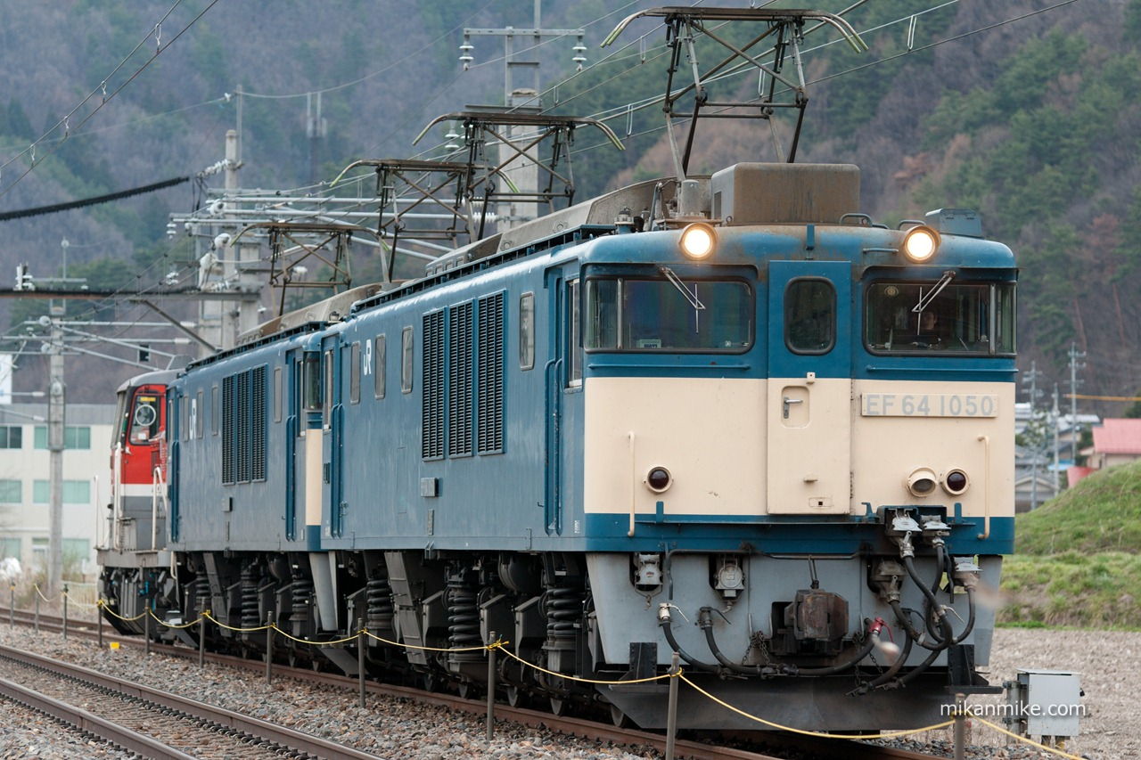 今週の【8560レ】EF64-1014+EF64-1050+”DE10 1673”（2012/4/16） | mikanmike ～てすとぶろぐ～