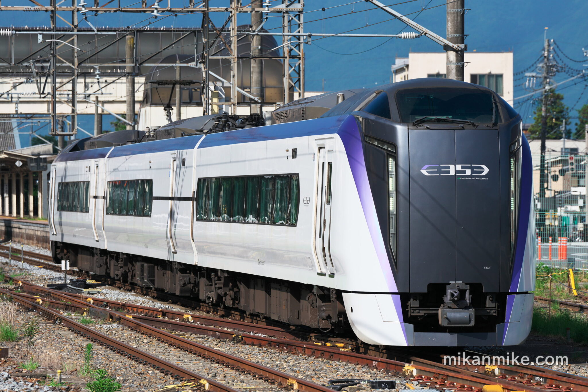 E353系S202編成 長野総合車両センターへ回送（2025/7/14） | mikanmike ～てすとぶろぐ～