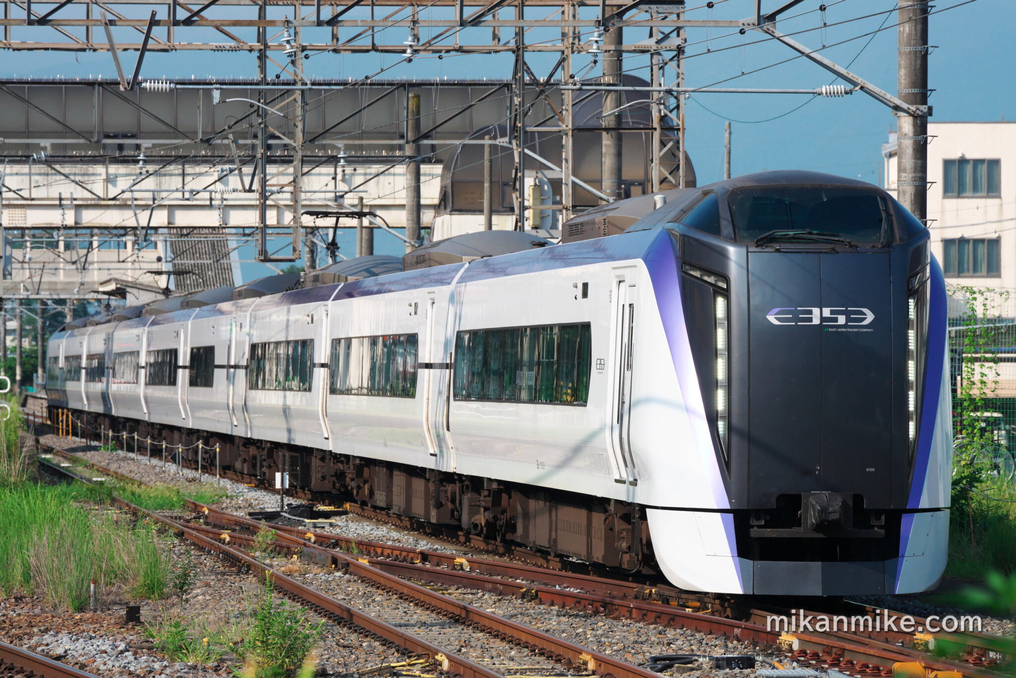 E353系S105編成 長野総合車両センターへ入場（2025/8/26） | mikanmike ～てすとぶろぐ～