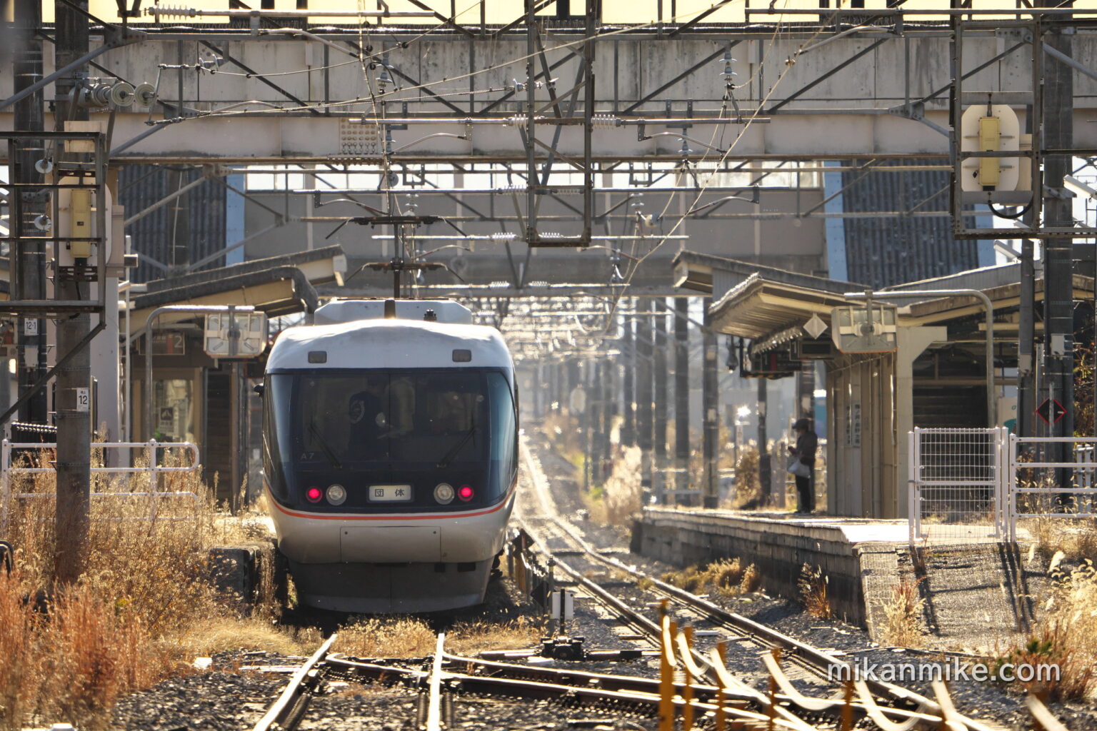 383系 団体臨時列車「日本旅行創業120周年記念号」（大阪しなの）（2025/12/7） | mikanmike ～てすとぶろぐ～